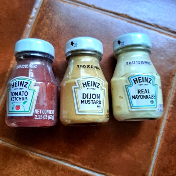 Heinz | Dining | Heinz Condiment Glass Minatures | Poshmark